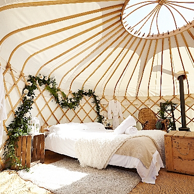 News: Yurts for Life offer glamping yurts for guests to hire